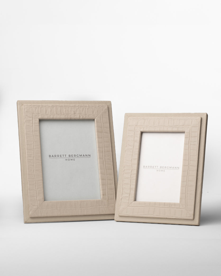 Alabaster Croc Frame – Barrett Bergmann Home
